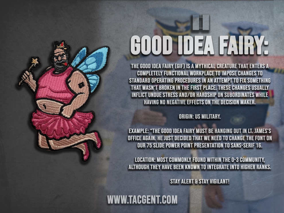Good Idea Fairy Morale Patch – TACTICAL GENT