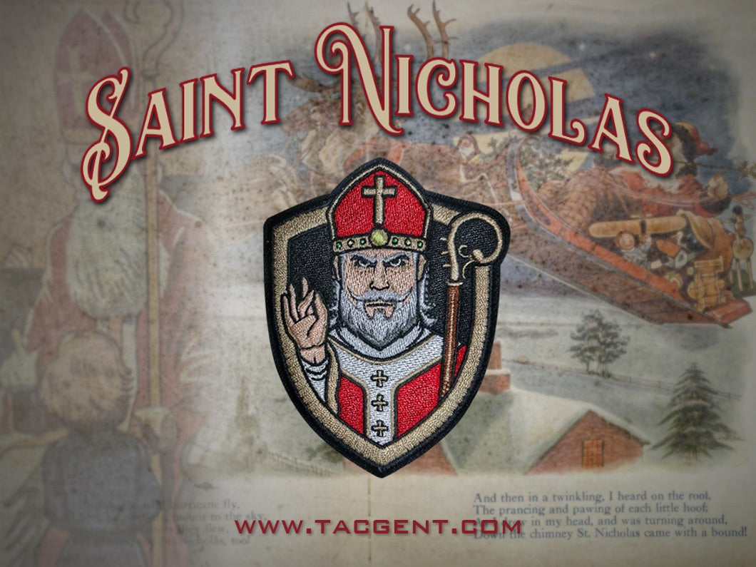 Saint Nicholas 2021 Fundraiser Patch – TACTICAL GENT